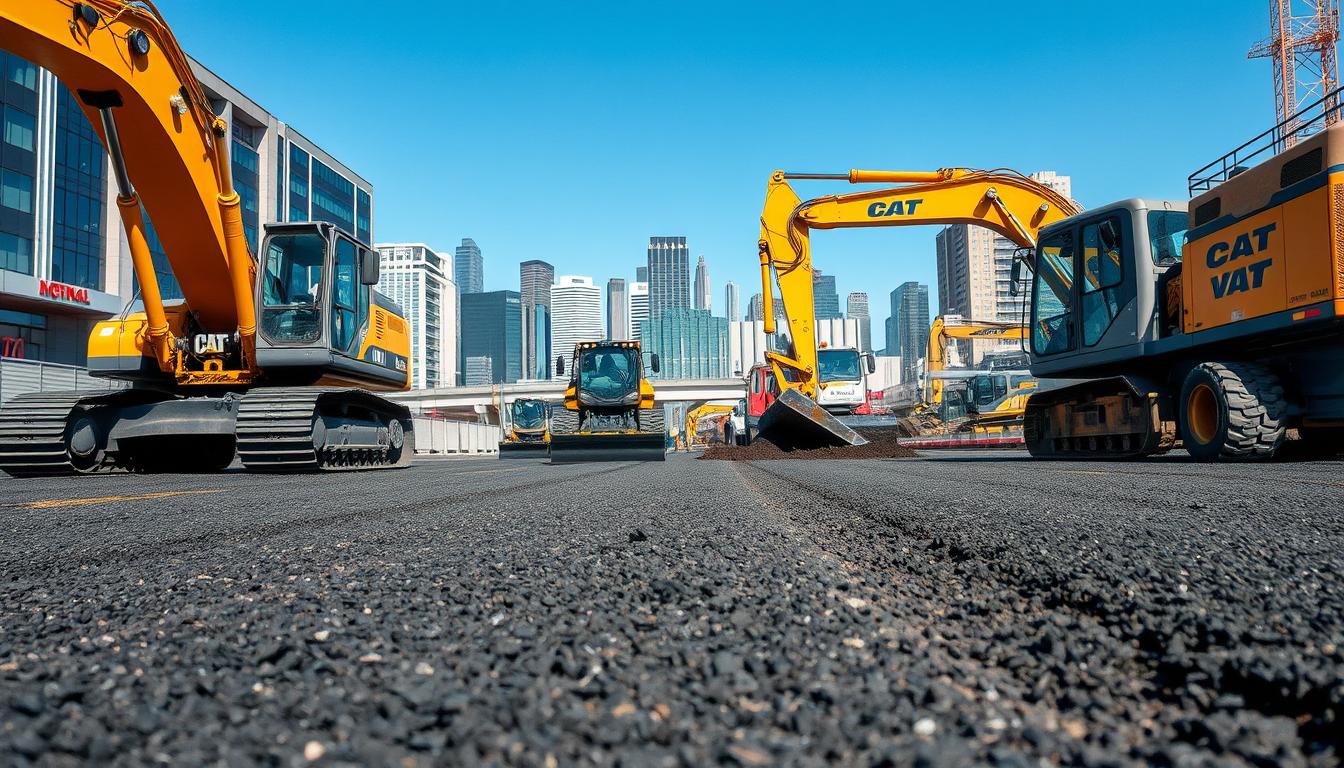 Excavación Avanzada en Pavimentación Urbana Asfáltica
